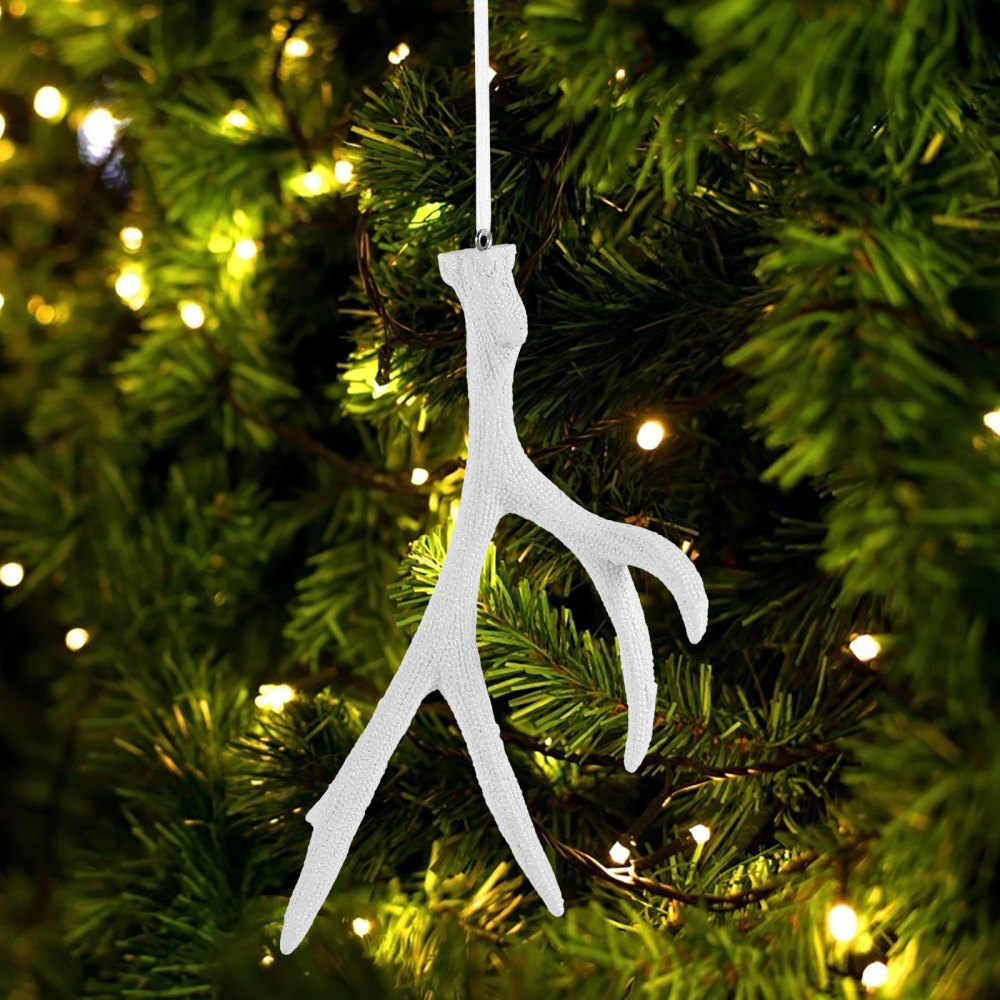 Deer Antler Christmas Tree Decorations | Shelly Lighting