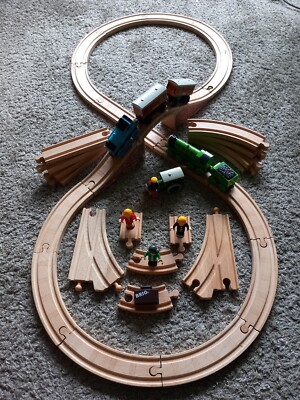 Brio wooden train set bundle Inc Thomas the Tank engine | eBay