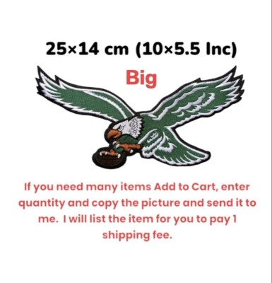 NFL Philadelphia Eagles Logo Patch sport Embroidery , Iron , Sewing on ...