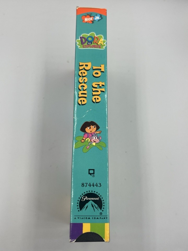 Nick Jr Dora the Explorer Dora To The Rescue VHS 2001 Video Tape ...