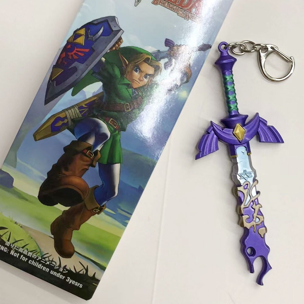 TotK Zelda Keychain Merchandise Tears of The Kingdom Link Master Sword ...