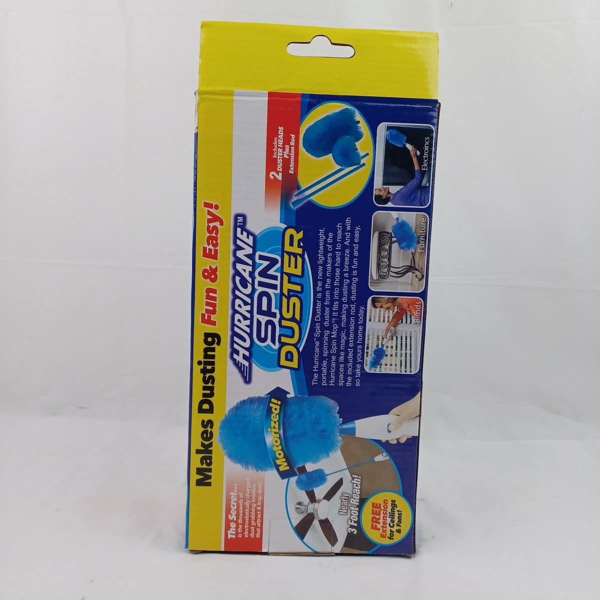 Spin Duster Buy Rotating Spin Cleaner,Adjustable Electric Microfiber