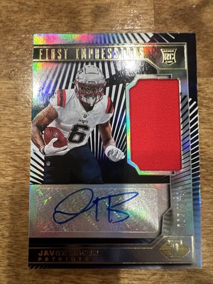 2024 Illusions Javon Baker RC Auto Patch | eBay