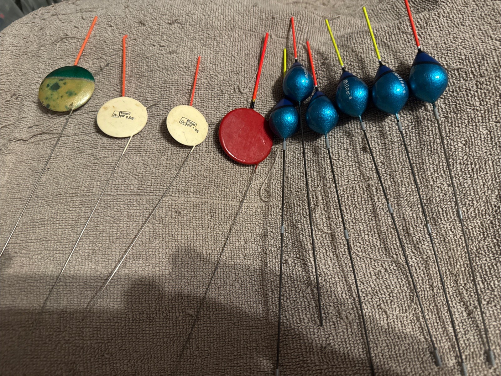 10 Large Pole Floats Milo Sensas Fishing (52b) | eBay UK