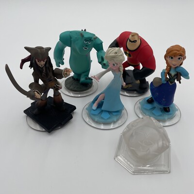 Disney Infinity Figures Disney Pixar Lot Of 6, V1. Frozen | eBay
