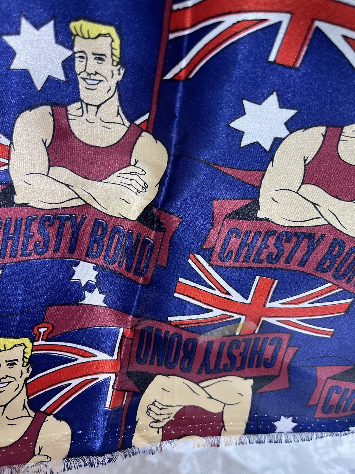 Satin Fabric Chesty Bonds Australia - 58 cm length x 117 cm wide | eBay