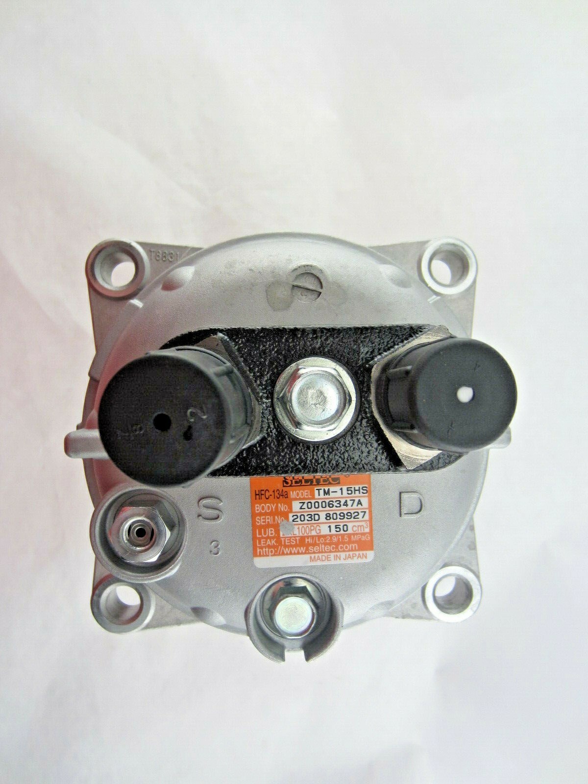 AC Compressor Valeo Seltec TM15 with 2A groove 24volt clutch 103-55017 ...