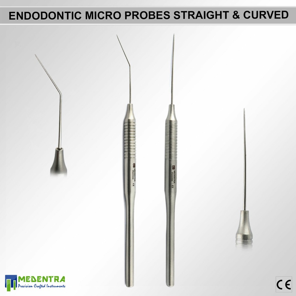 Endodontics Root Canal Treatment Explorers Endo Spreaders Dentist ...