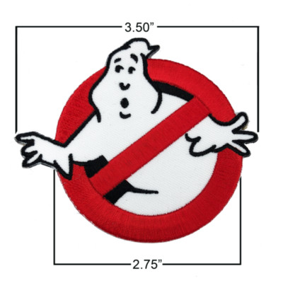 6-GB Ghostbusters Patch Mooglie Proper size, thickness, and thread ...