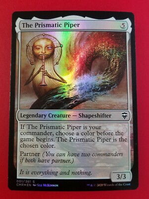 1x The Prismatic Piper | FOIL | Commander Legends | MTG Magic Cards | eBay