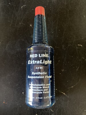 Red Line Synthetic Suspension Fluid Extra Light 16oz Shocks and ...