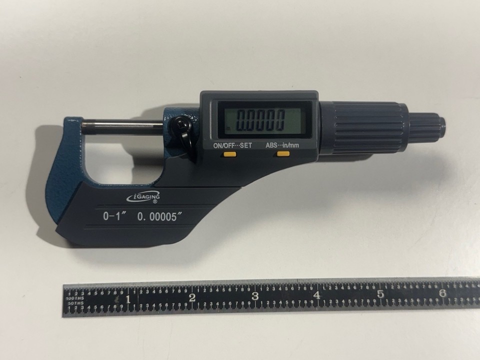 iGAGING - Digital Micrometers - 3 Piece Set w/ Case - 0" to 3" LARGE LCD Display | eBay