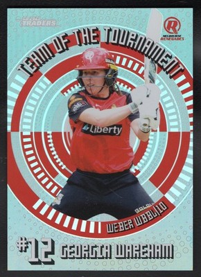 2025-26 CRICKET [TEAM OF THE TOURNAMENT SILVER CARD] TTS12 Georgia ...