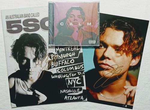 Autographed 5 Seconds of Summer CALM - Ashton Edition 5SOS CD 2020 ...