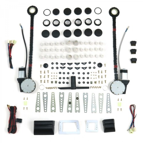 Autoloc Power Accessories 9846 2 Door Universal Power Window Kit with 3 ...