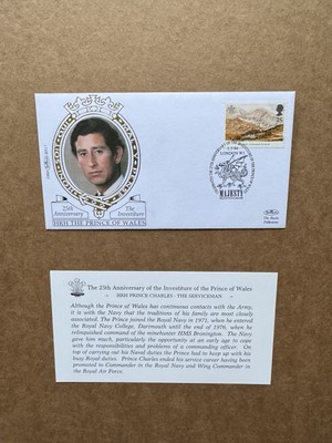 Great Britain 1994 FDC(GBS-55) +King Charles Investiture #1549 +Ben ...