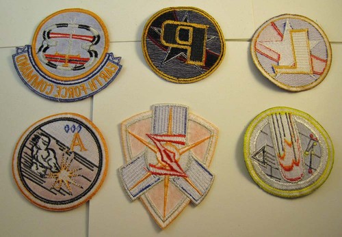 BABYLON 5 "Patch Set 3 (Set of 6: Squadrons, EAS) NEW OLD STOCK 1998 ...
