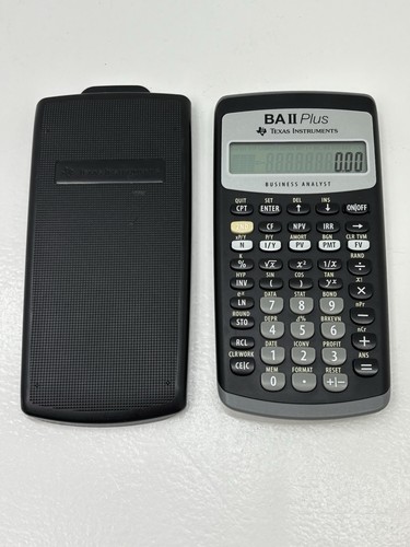 Texas Instruments BAll Plus Business Analyst Calculator With Case Front ...