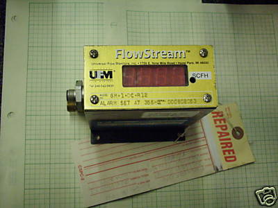 UNIVERSAL FLOW MONITORS FLOWSTREAM FLOW MONITOR GM-1-DC-R12 REFURBISHED ...