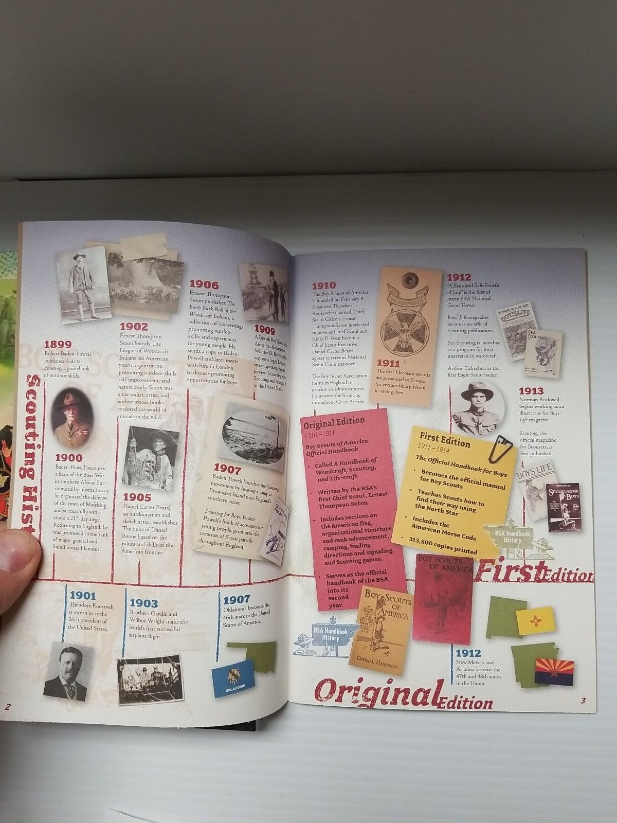 SCOUT THE BOY SCOUT HANDBOOK 2009 12th Edition BSA Guidebook Manual ...