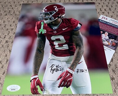 RYAN WILLIAMS SIGNED 8X10 PHOTO ALABAMA FOOTBALL JSA AUTOGRAPH CRIMSON ...