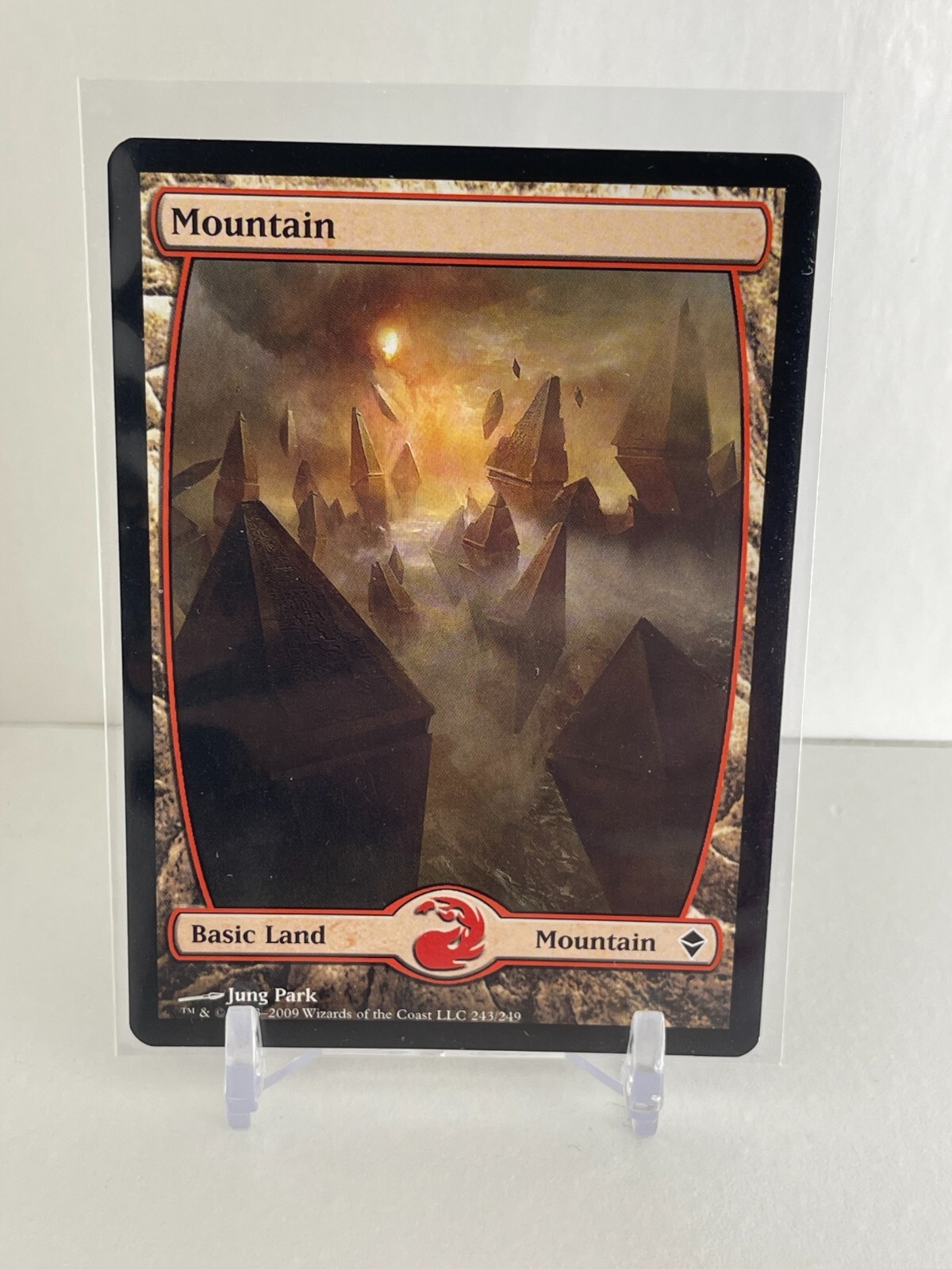 Mountain (Full Art) | Basic Land | Zendikar 2009 - MTG Magic Cards | eBay