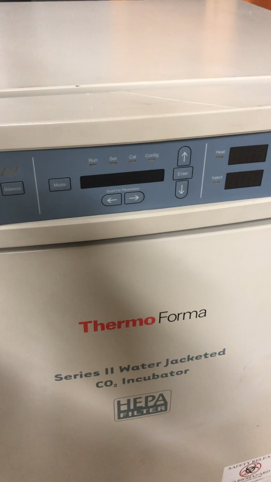 Thermo Forma Scientific 3110 Series II HEPA CO2 Water Jacketed ...