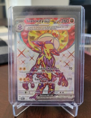 Toxtricity ex - 227/182 - Paradox Rift - Pokemon TCG NM | eBay
