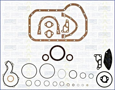 TRISCAN Crank Case Gasket Set For AUDI 80 90 VW Caddy I Corrado 76-97 ...