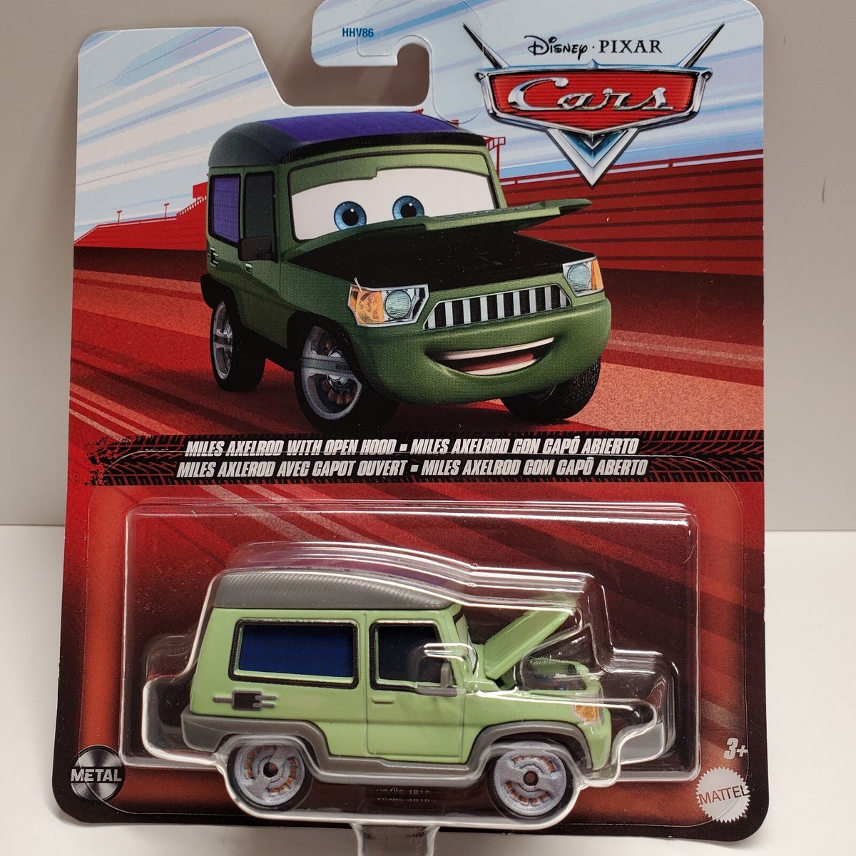 Miles Axlerod Disney Disney Store CARS 2 MILES AXLEROD 1:43 DIE CAST