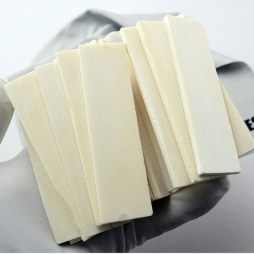 2PCS Buffalo Bone Sheet Engraving Bovine Bone Knife Handle Material DIY ...