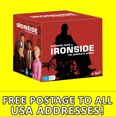 IRONSIDE Complete Season Series 1-8 1 2 3 4 5 6 7 8 DVD BOX SETS SEALED ...