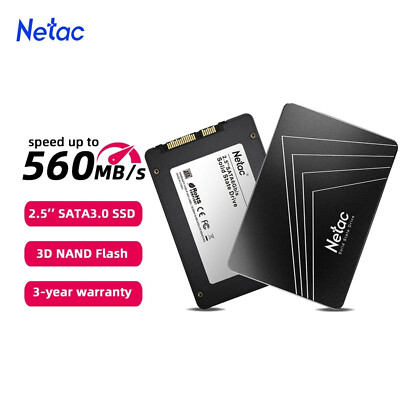 Netac 1TB 512GB 256GB Internal SSD 2.5'' SATA III 6Gb/s Solid State ...