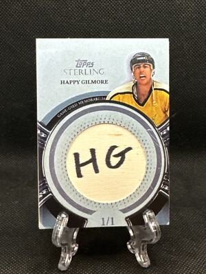 Happy Gilmore - Hockey Stick Relic Card - Custom Made With Real Wood | eBay