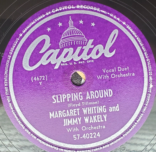 SALE Margaret Whiting 1949 VG 78 RPM Record 10” Capitol 57-40224 ...