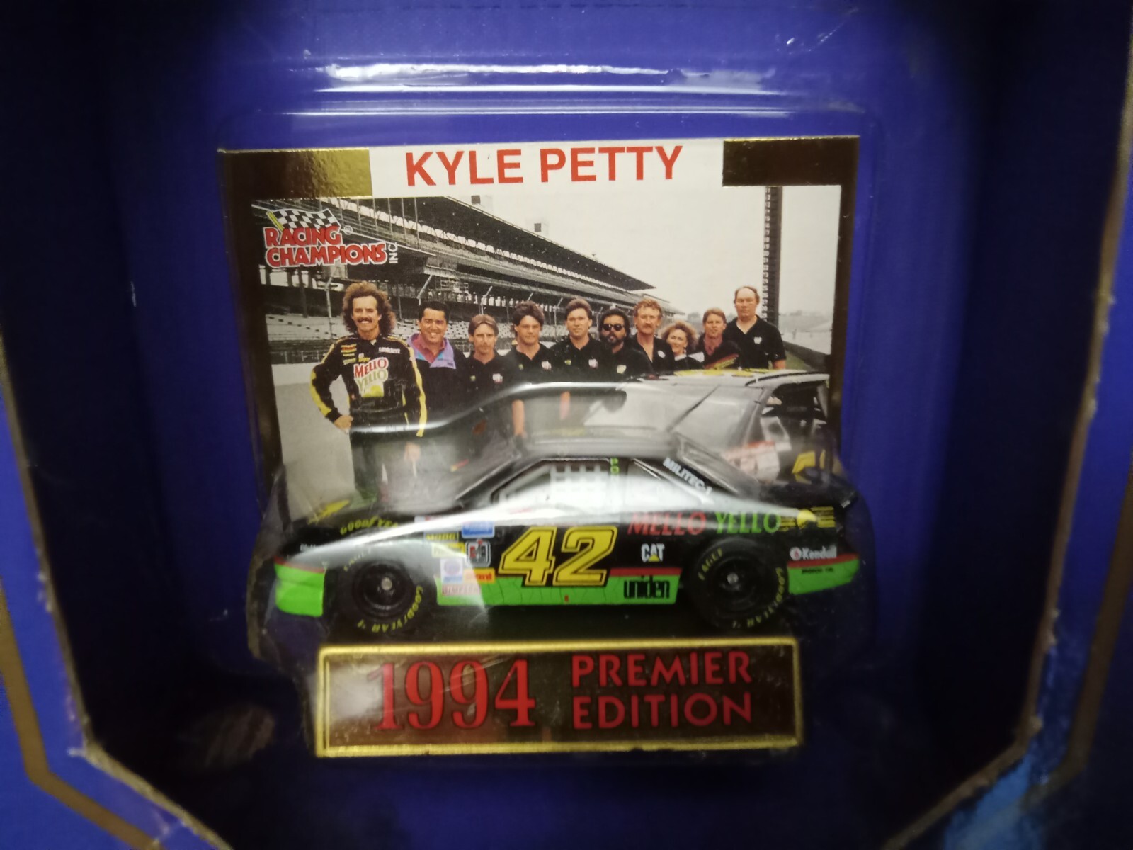 NASCAR Brickyard 400 1994 #42 Kyle Petty Mellow Yellow 1:64 Scale Die ...
