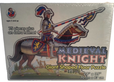 Medieval Knight Floor Puzzle Sealed in Box, Daycare, Children, Boy | eBay