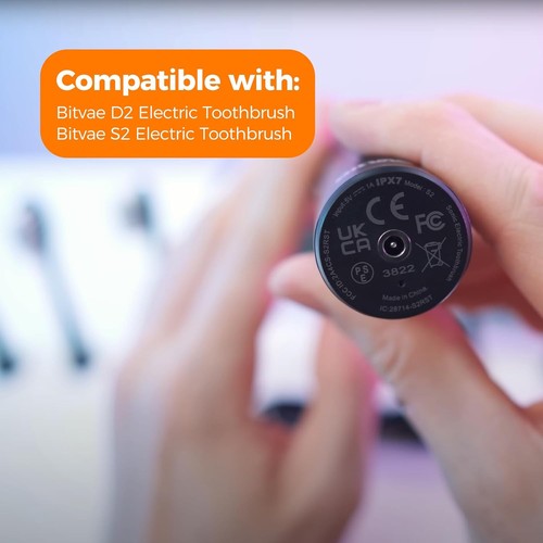 Charger Cord Replacement for Bitvae D2/S2 Electric Toothbrush, 1 Pack ...