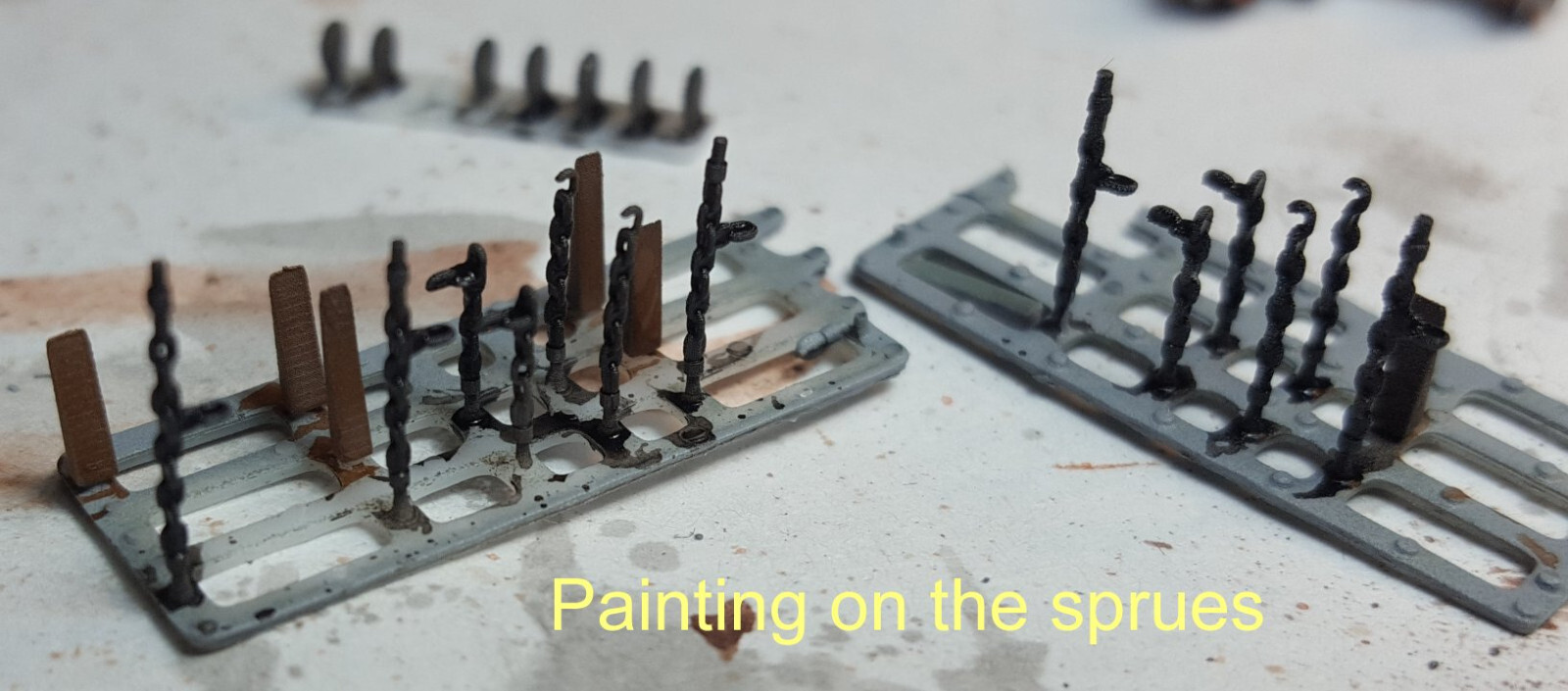 OO9/009 Corris Slate Slab Trestle Wagons x 3 Narrow Gauge Railway HOe ...