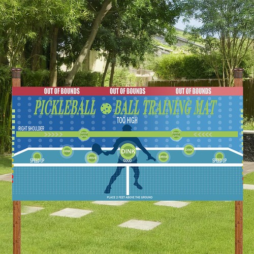 Pickleball Practice Board Pickleball Dink Wall Pad Pickleball Training ...