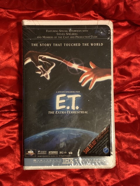 E.T. The Extra-Terrestrial (VHS) for sale online | eBay