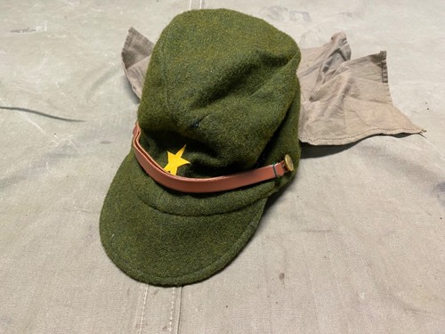 WWII JAPANESE IJA ARMY INFANTRY FIELD CAP W/HAVLOCK-SIZE LARGE | eBay