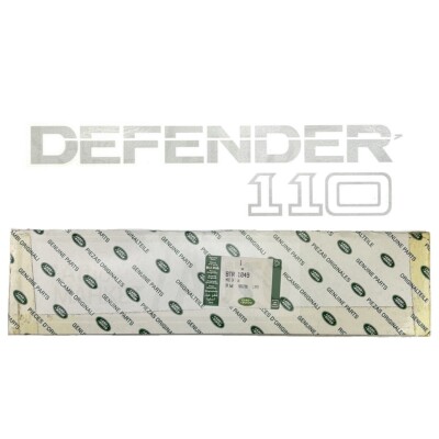 1986-2016 Land Rover Defender 110 Rear Body Silver Name Decal Tape ...