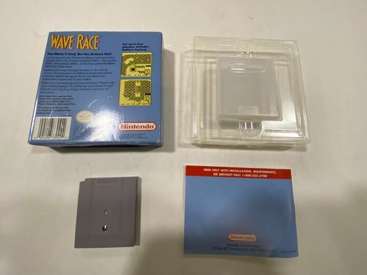 Wave Race (Nintendo Game Boy Gameboy) (COMPLETE IN BOX CIB) GOOD ...