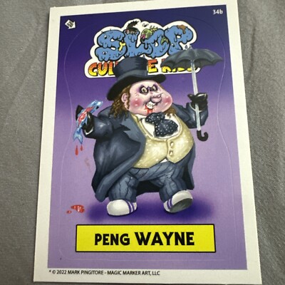 Mark Pingitore Penguin Slop Culture Kids Card DC Comics Garbage Pail ...