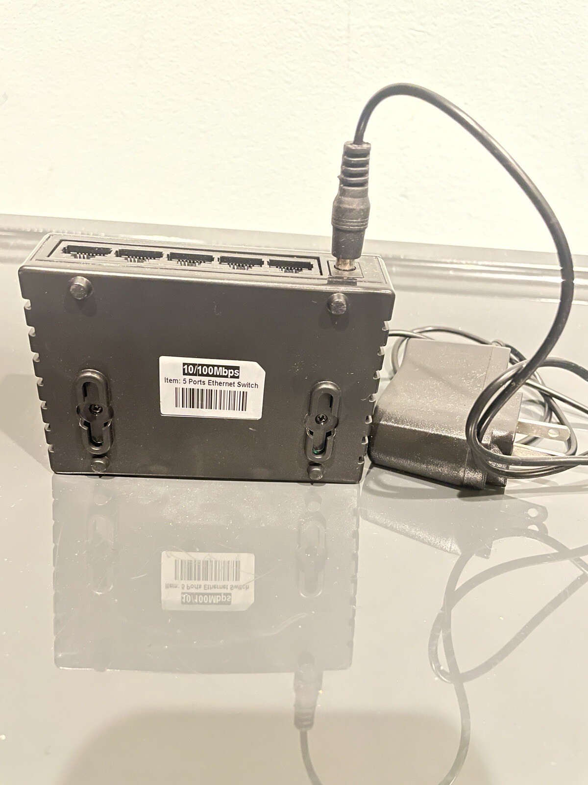 New RJ45 MINI 5-Ports Fast Ethernet Network Black Switch Hub for ...