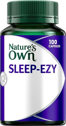 Nature's Own Sleep Ezy Calms Nerves Herbal Relieves Sleeplessness 100 ...
