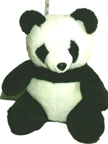 Vintage Panda Bear Lovey Plush Its All Greek to Me Soft Stuffed Animal ...