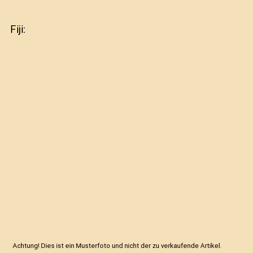 Fiji, Debbie Nevins, Roseline Ngcheong-Lum | eBay.de