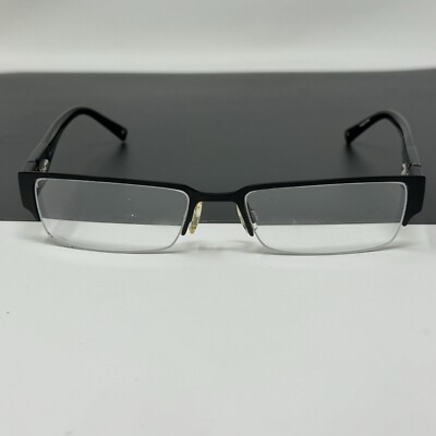 JOE Optical by JOSEPH ABBOUD JOE4003 Black 53/18-135 Mens Eyeglass ...